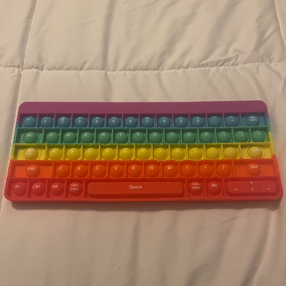 Toys | Keyboard Popit Fidget Toy | Poshmark